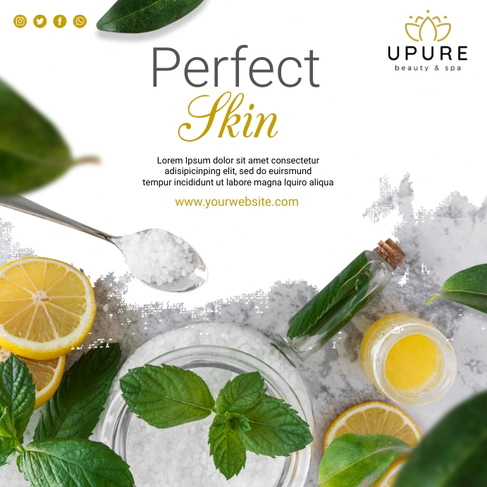 skin care Template | PosterMyWall