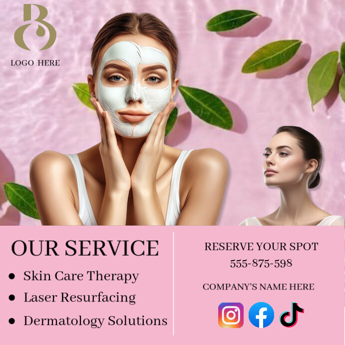 SKIN CARE Template | PosterMyWall