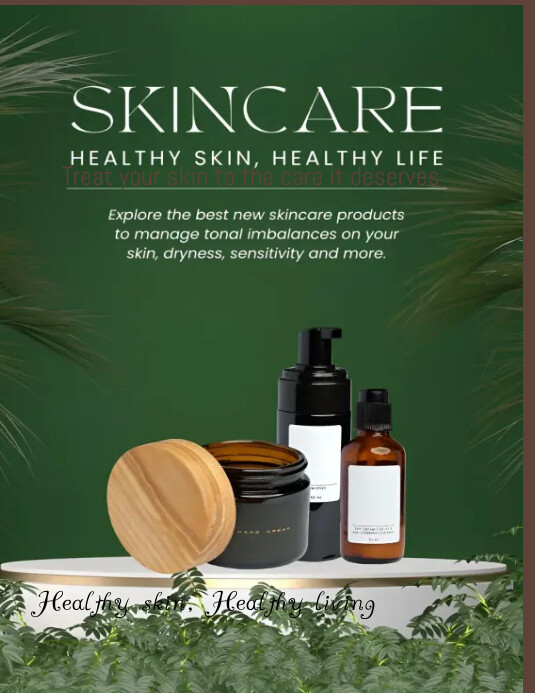 Plantilla de Skin care design template | PosterMyWall