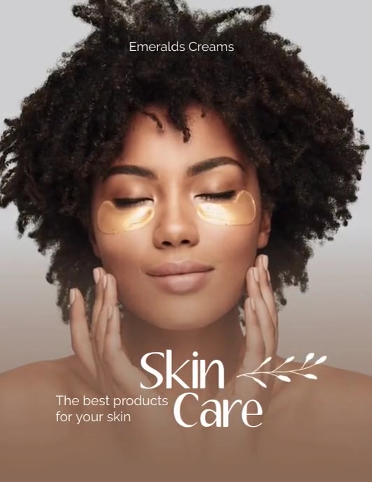 Plantilla de Skin care products advertisement | PosterMyWall