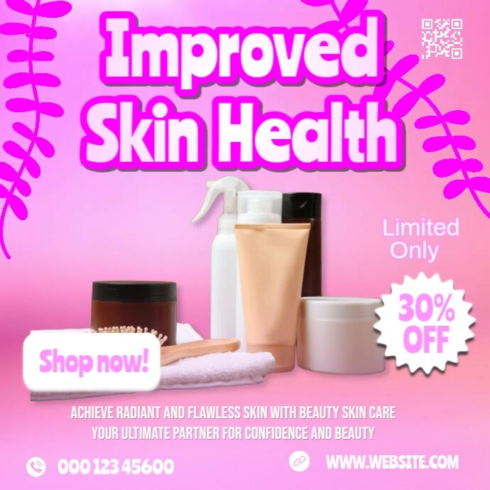 Plantilla de Skin care promotion | PosterMyWall