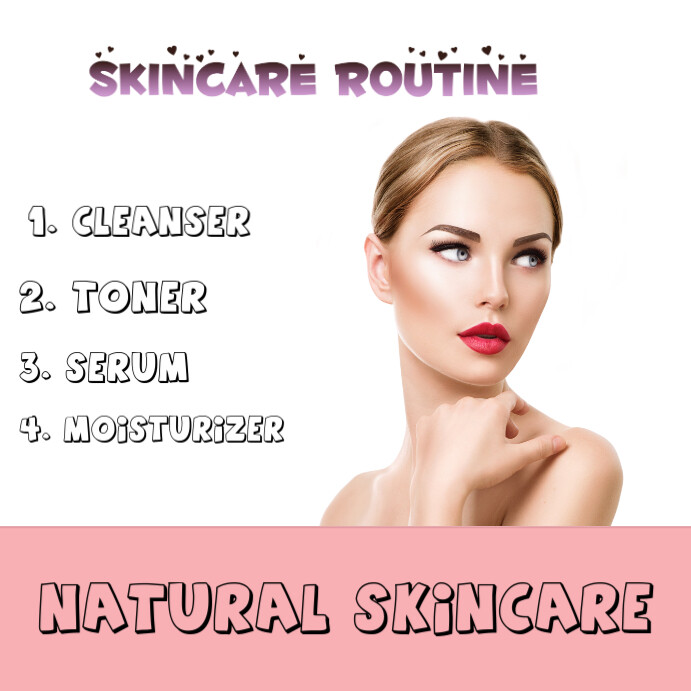 Copy of skincare routine, natural skincare ,glowing skin , instagram ...