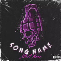 bomb cover art Template | PosterMyWall