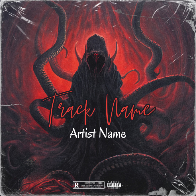 skolet Cover music Album art trap mixtape rap | PosterMyWall