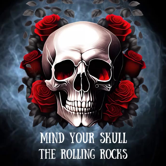 Skull Album Album Cover Instagram Template | PosterMyWall