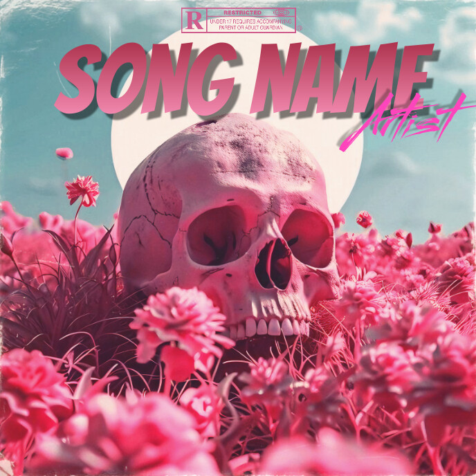 Modèle Skull Album Cover | PosterMyWall