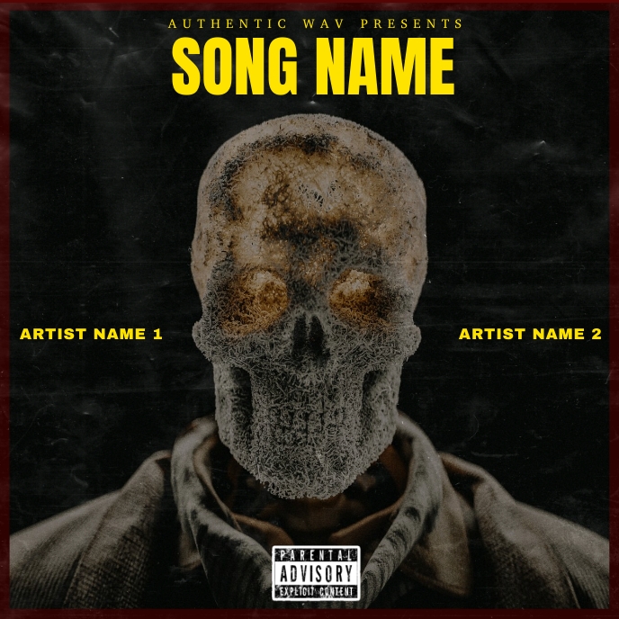 skull album cover Template | PosterMyWall