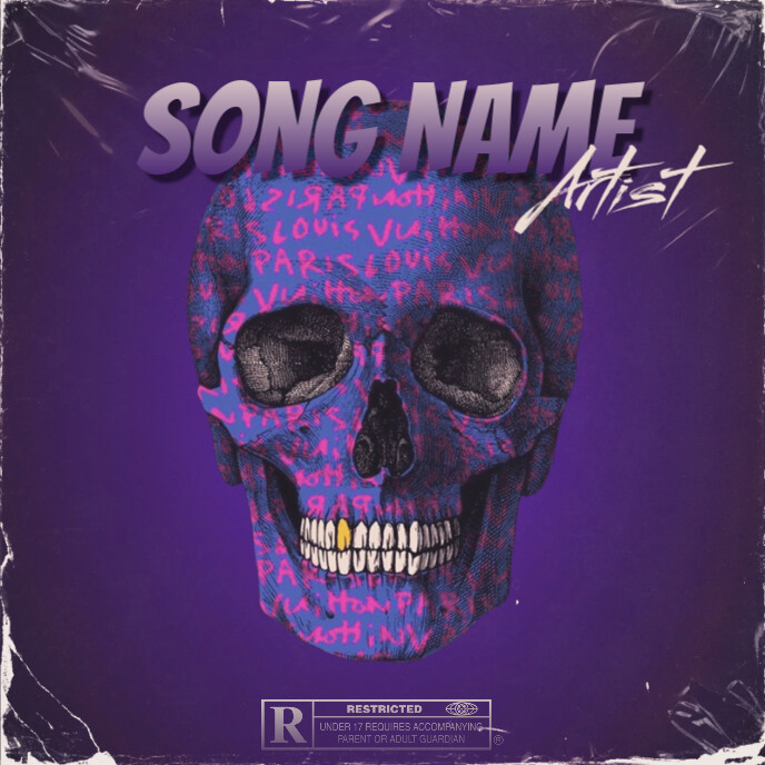 Modèle Skull Album Cover | PosterMyWall