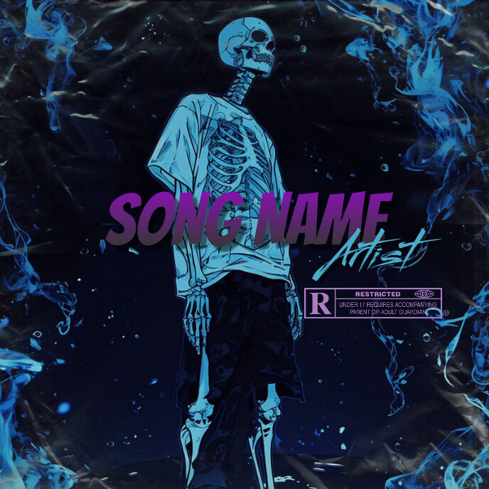 Modèle Skull Album Cover | PosterMyWall