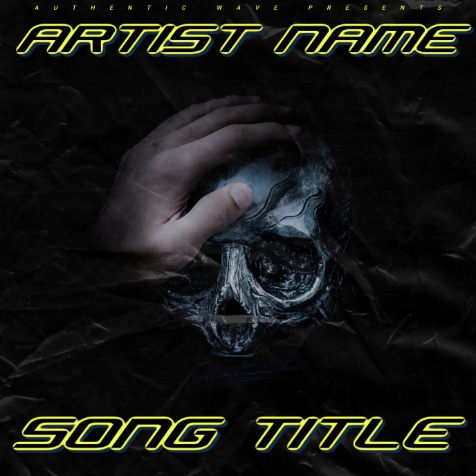 Skull Album cover template by finesse truth | PosterMyWall