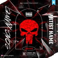 skull cover art Template | PosterMyWall