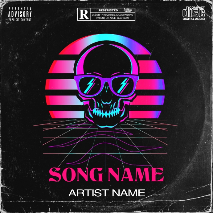 Copy of skull cover art | PosterMyWall