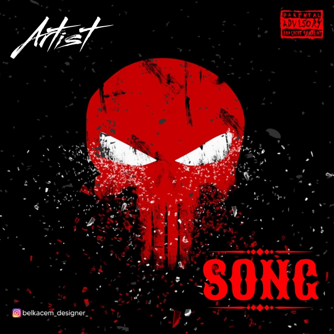 skull cover art | PosterMyWall