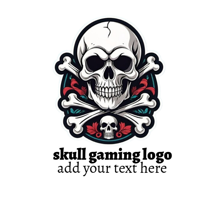 skull gaming logo Template | PosterMyWall
