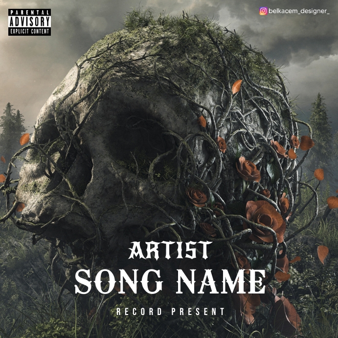 skull mixtape cover | PosterMyWall