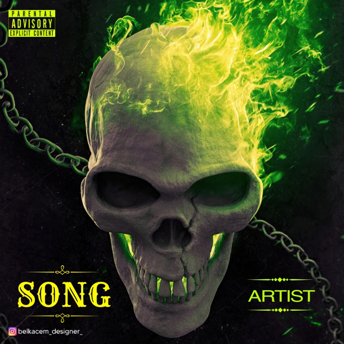 skull mixtape cover | PosterMyWall