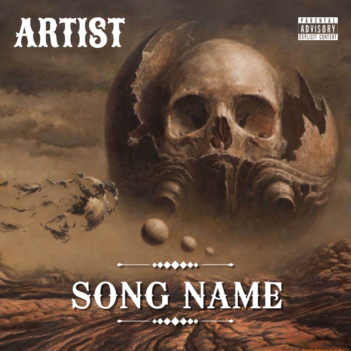 skull mixtape cover | PosterMyWall