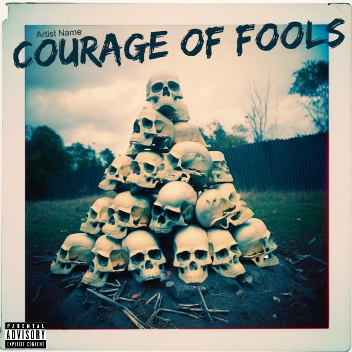 Skulls Album Cover Design Template | PosterMyWall