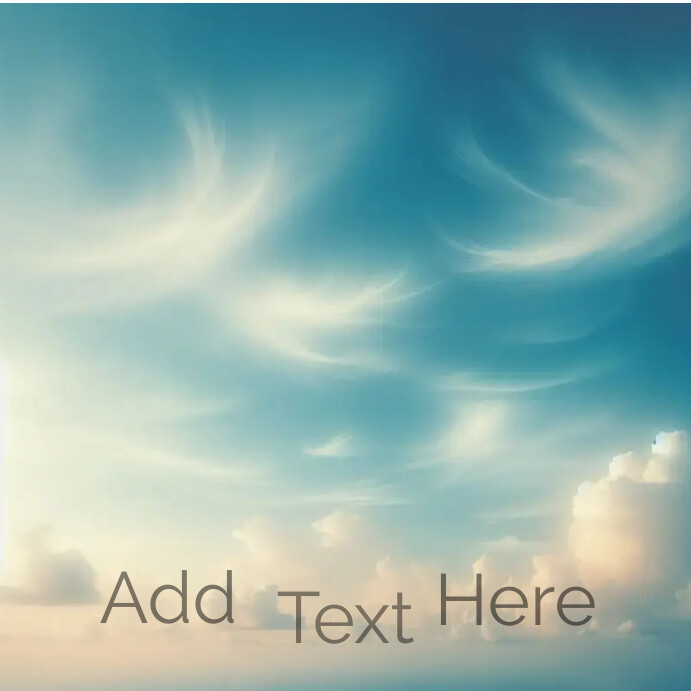 Plantilla de Sky Blue | PosterMyWall