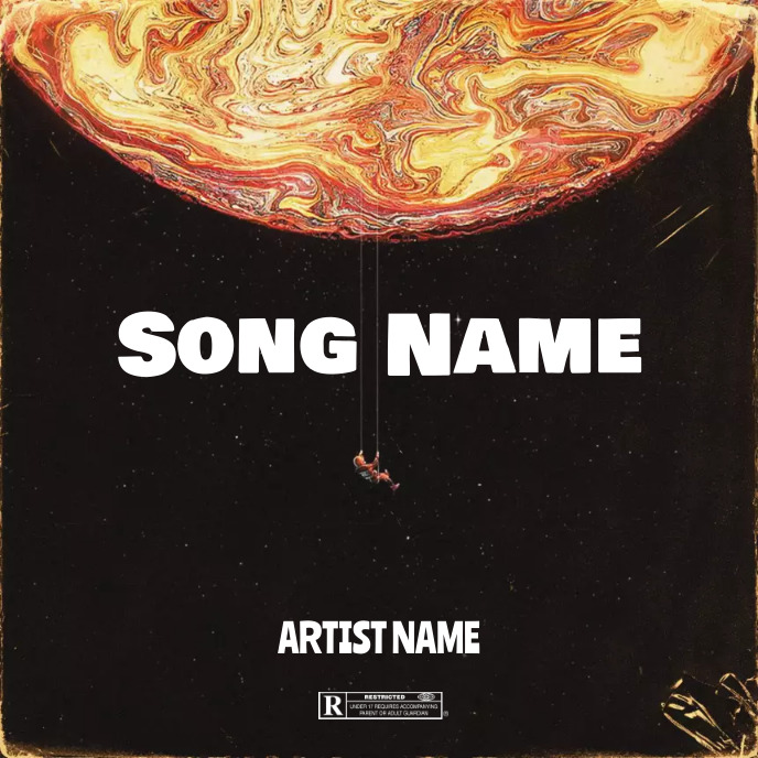 Sky Simple Album Cover music trap mixtape rap Template | PosterMyWall