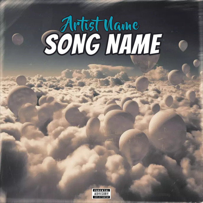 Sky Simple Album Cover music trap mixtape rap | PosterMyWall