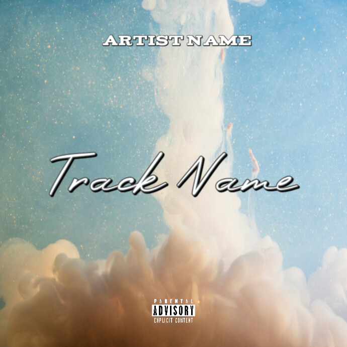 Sky track mixtape cover Template | PosterMyWall