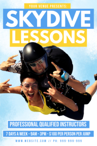 Scuba Lessons Poster Template | PosterMyWall