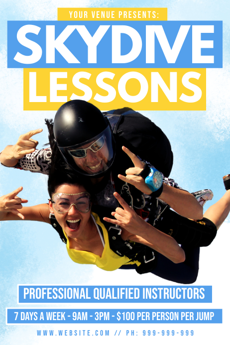 Plantilla de Cartel de Lecciones de | PosterMyWall