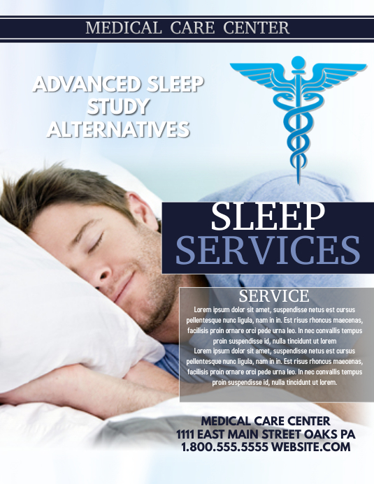 Sleep Template | PosterMyWall