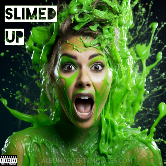 Slimed up - slimed out album cover template | PosterMyWall