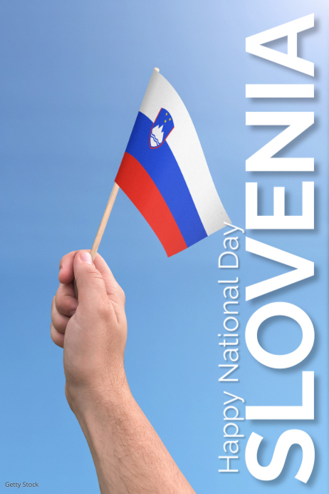 Slovenia National Day Flyer Poster Template | PosterMyWall