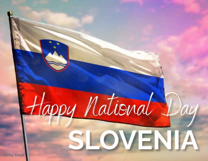 Slovenia National Day Flyer Poster Template | PosterMyWall
