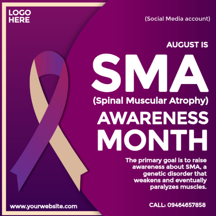 Copy of SMA Awareness Month | PosterMyWall