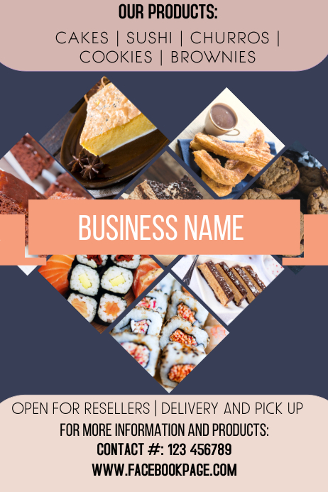 Copy of small business (FOOD) | PosterMyWall