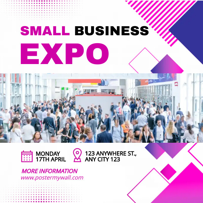 Small Business Expo Instagram Post Template | PosterMyWall