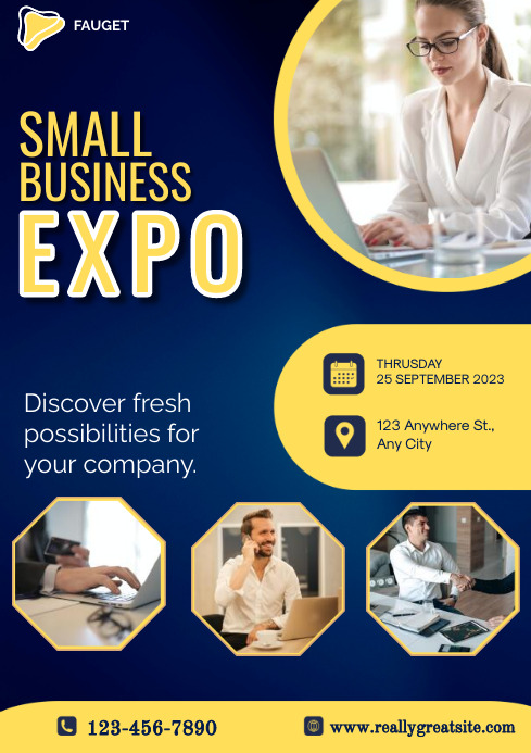 Small Business EXPO Template | PosterMyWall