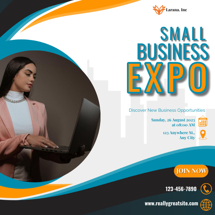 Small Business EXPO Template | PosterMyWall