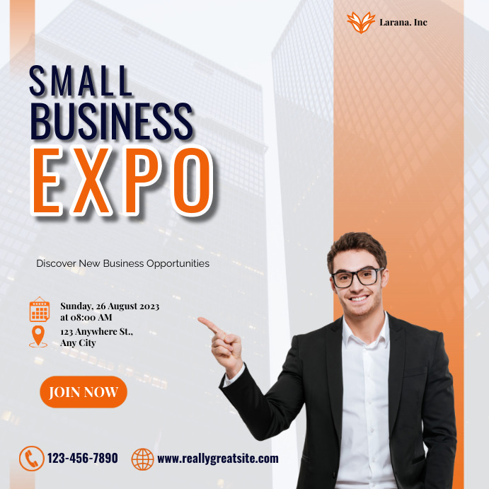 Small Business EXPO Template | PosterMyWall