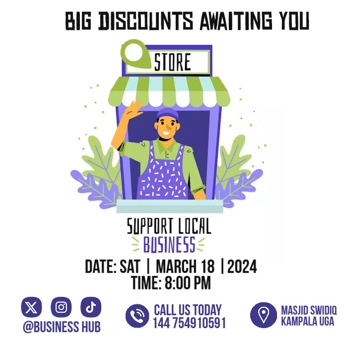 Copy of small business flyer | PosterMyWall