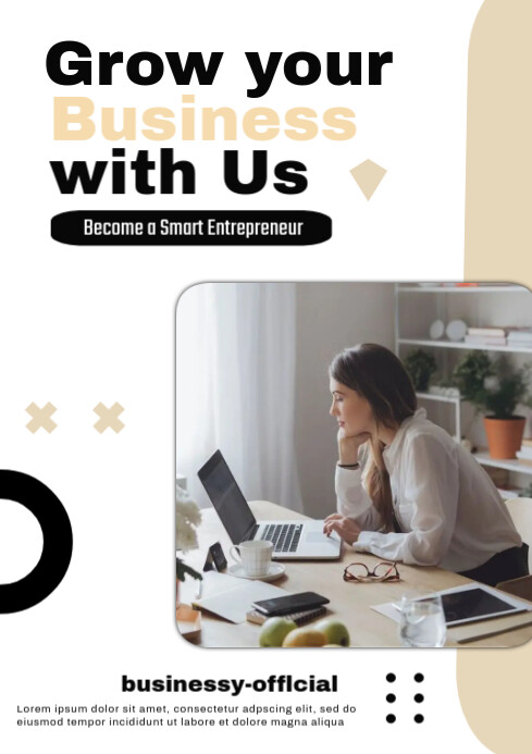 Copy of SMALL BUSINESS FLYER | PosterMyWall