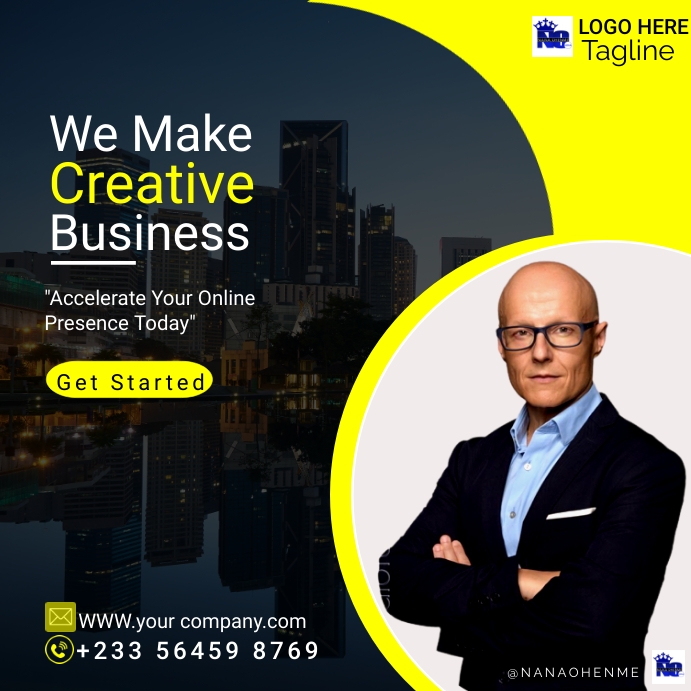 Copy of small business flyer | PosterMyWall