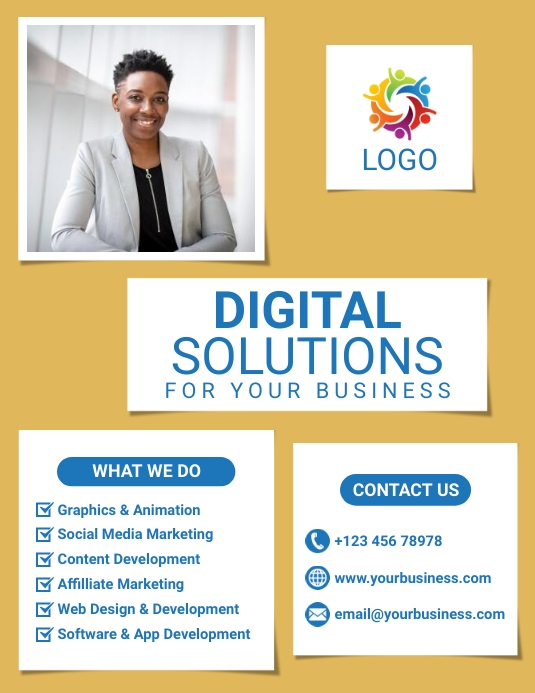 small business flyers Template | PosterMyWall