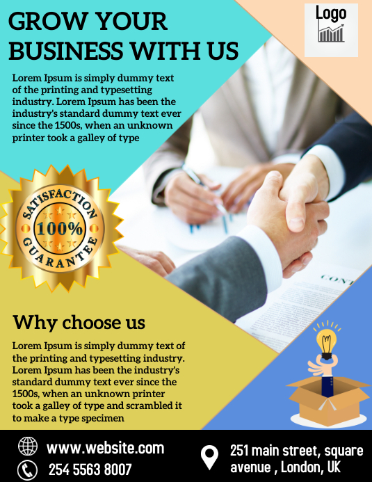 SMALL BUSINESS FLYERS Template | PosterMyWall