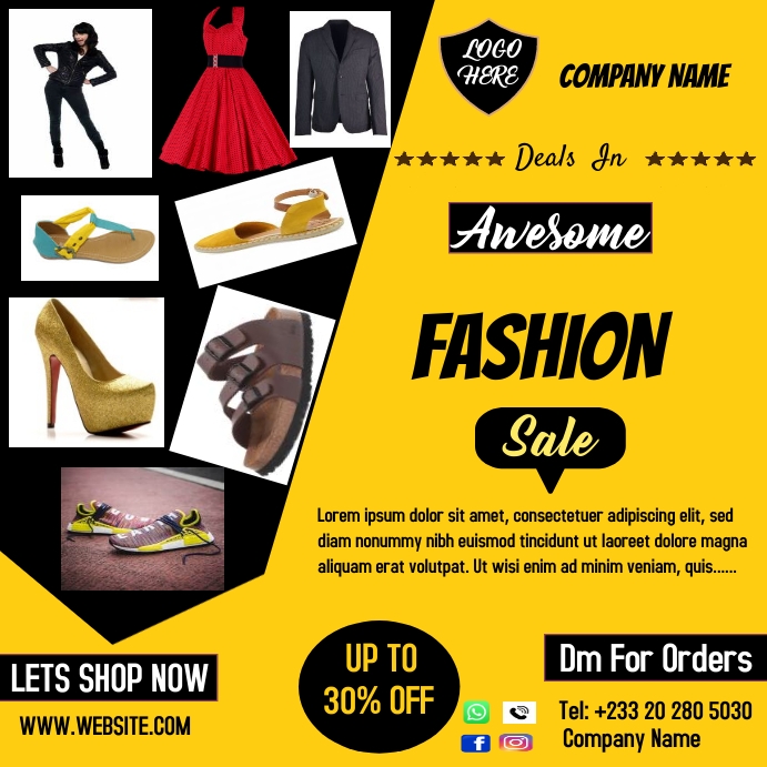 Copy of Small Business Fryers | PosterMyWall