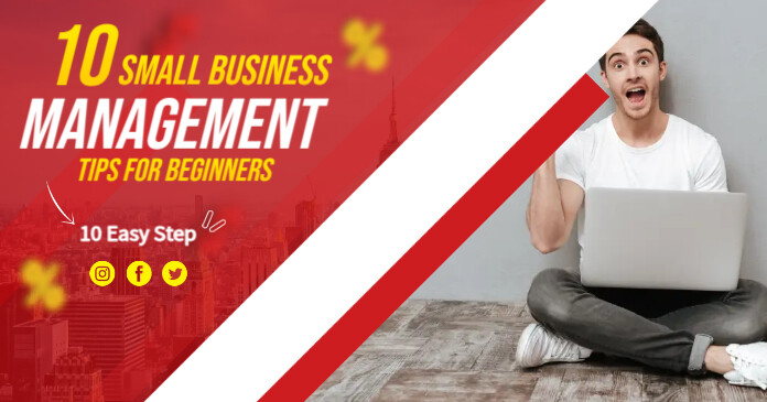 Small Business Management Thumbnail Template | PosterMyWall