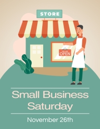 Small Business Saturday Poster Template | PosterMyWall