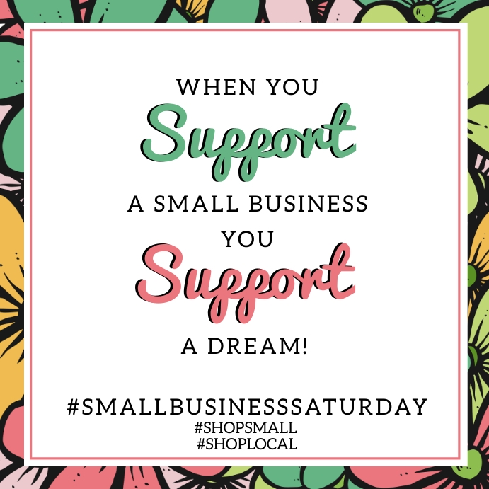 Copy of SMALL BUSINESS SATURDAY DESIGN TEMPLATE | PosterMyWall