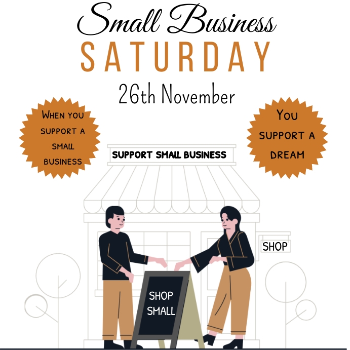 small business saturday instagram post Template | PosterMyWall