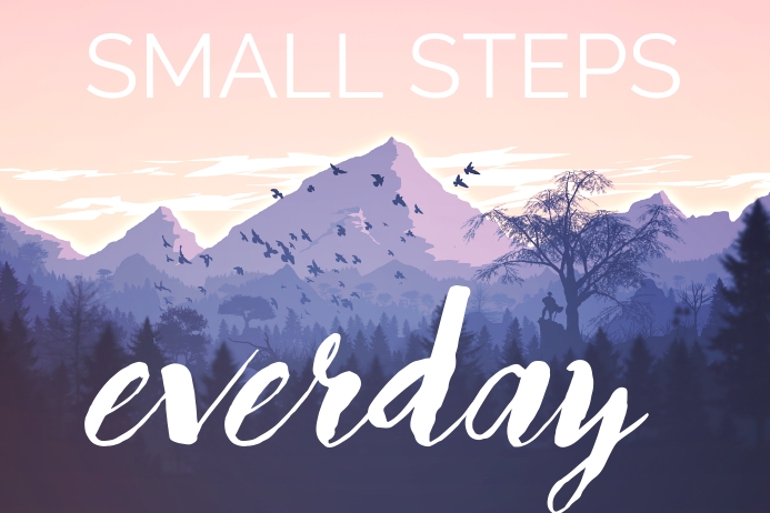 Small step Template | PosterMyWall