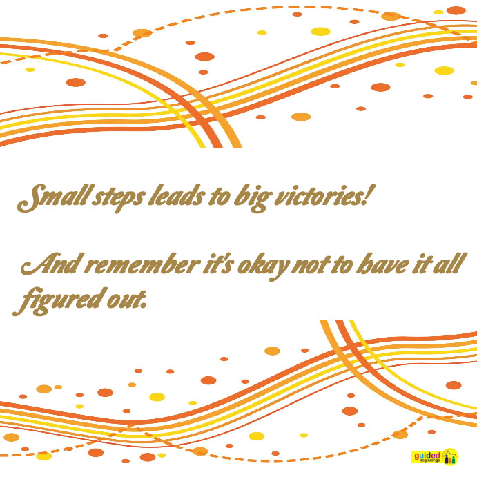 Small steps lead to big victories Template | PosterMyWall